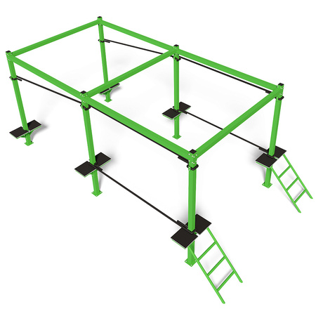 Outdoor Rope Course KF907.13 – Military Obstacle Course for Strength ...