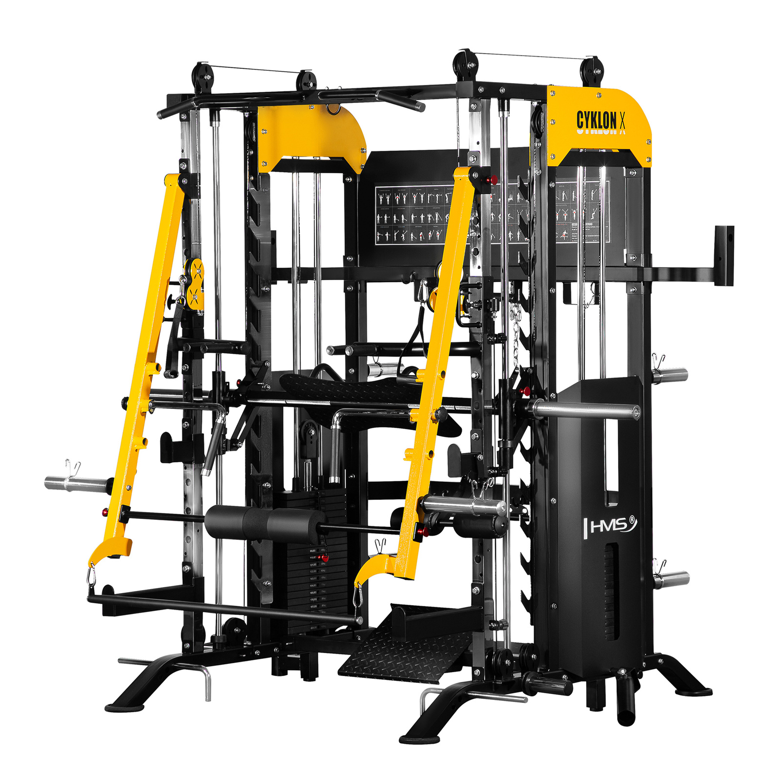 Cyclone X Multifunctional Smith Machine With HMS Equipment | STRENGTH ...