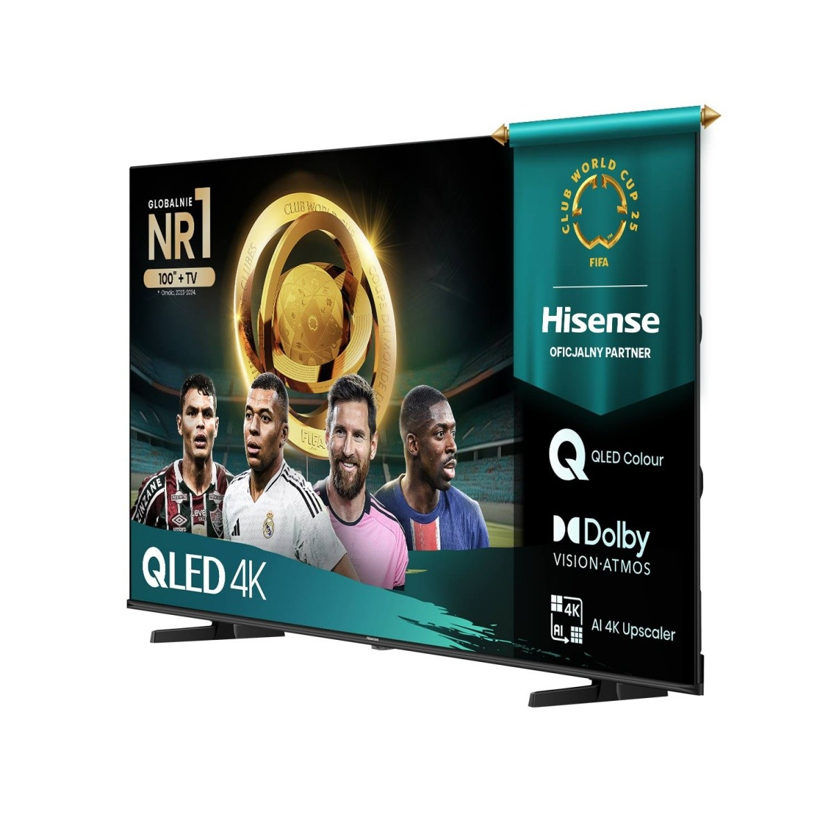 Hisense QLED TV 55" 55E7Q - Ultra HD 4K, Dolby Vision, HDR10+, Smart TV ...